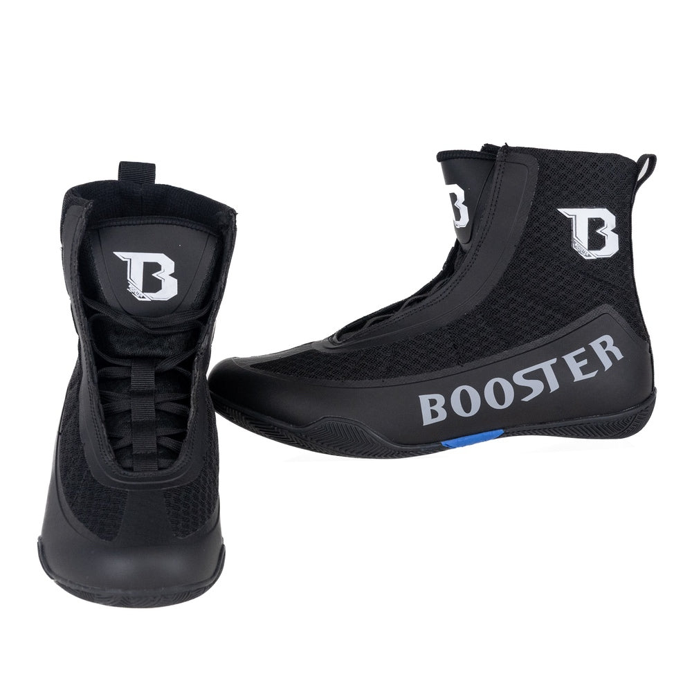 Booster Bokschoenen Rapid Strike Pro - Zwart | Kickboxing-shop.nl
